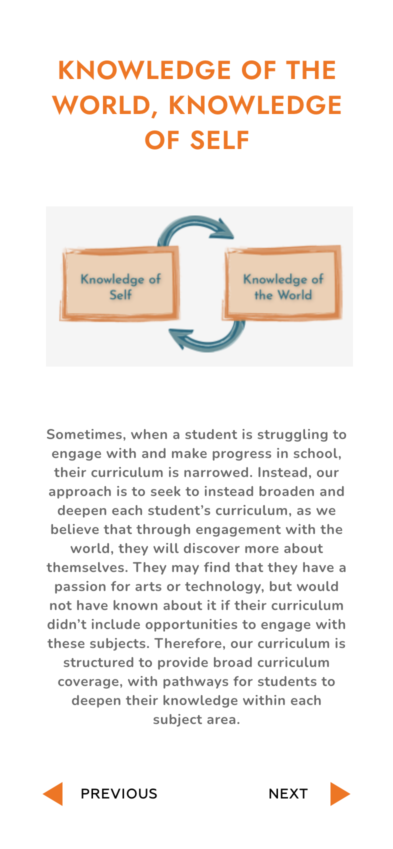 Our Curriculum - New - Hampton Bridge School